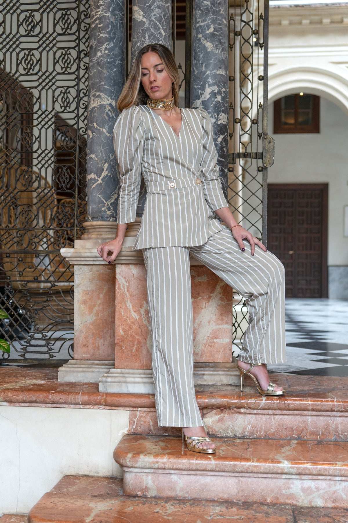 Traje Invitada Boda | Chaqueta y Pantalón | Eventos | Nizza